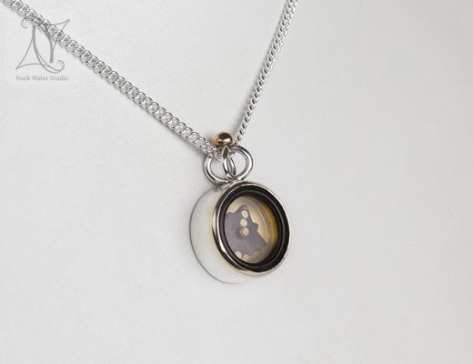 Silver Crown Compass | Rock Water Studio