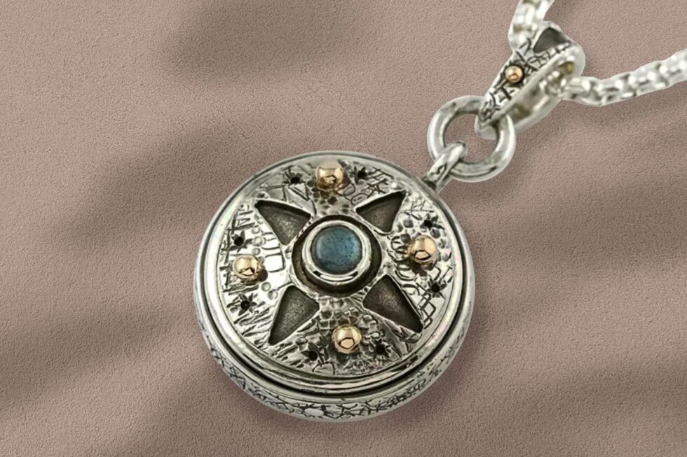 Gold and Silver Compass Pendants & Meaningful Jewellery